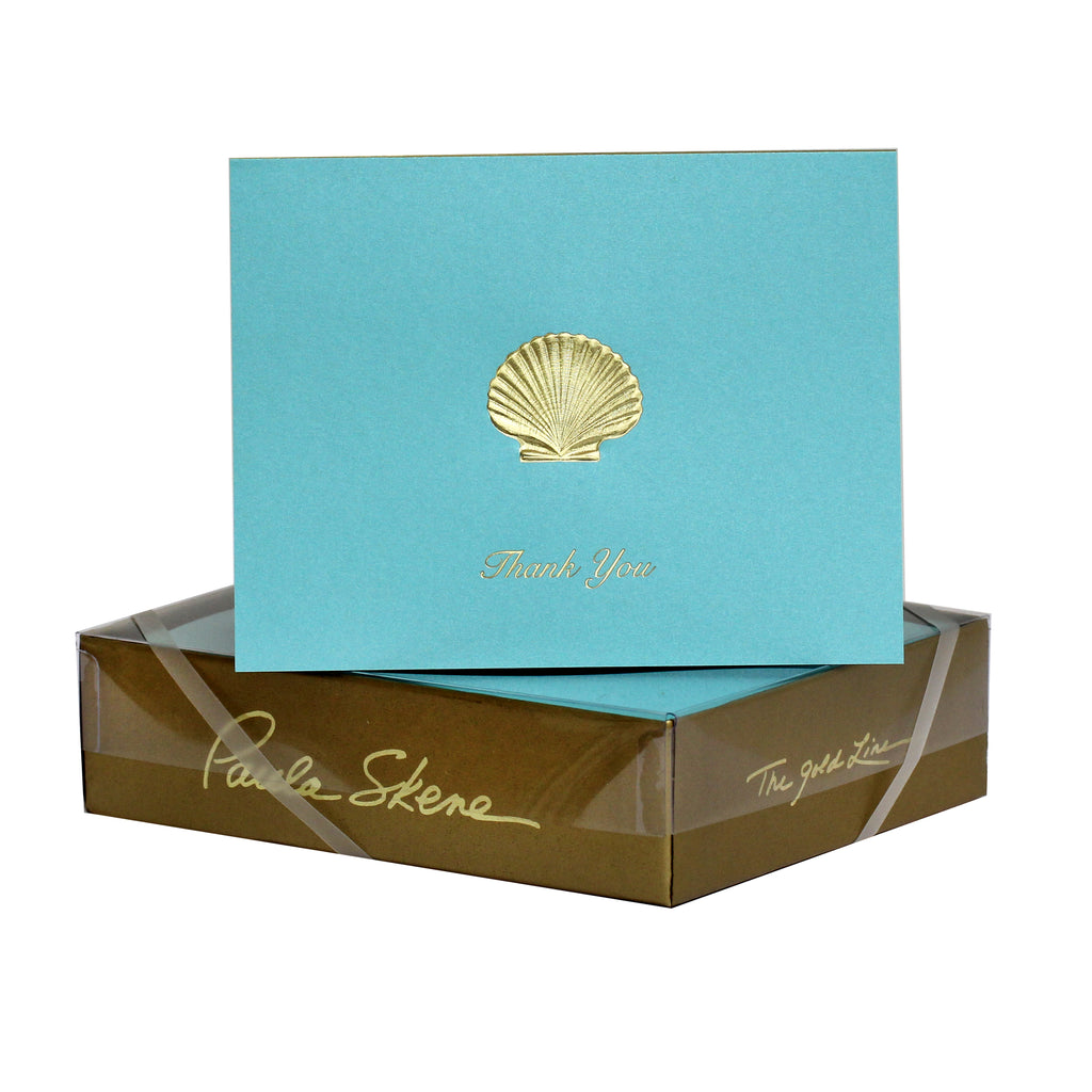 Scallop Shell Thank You – Paula Skene Designs
